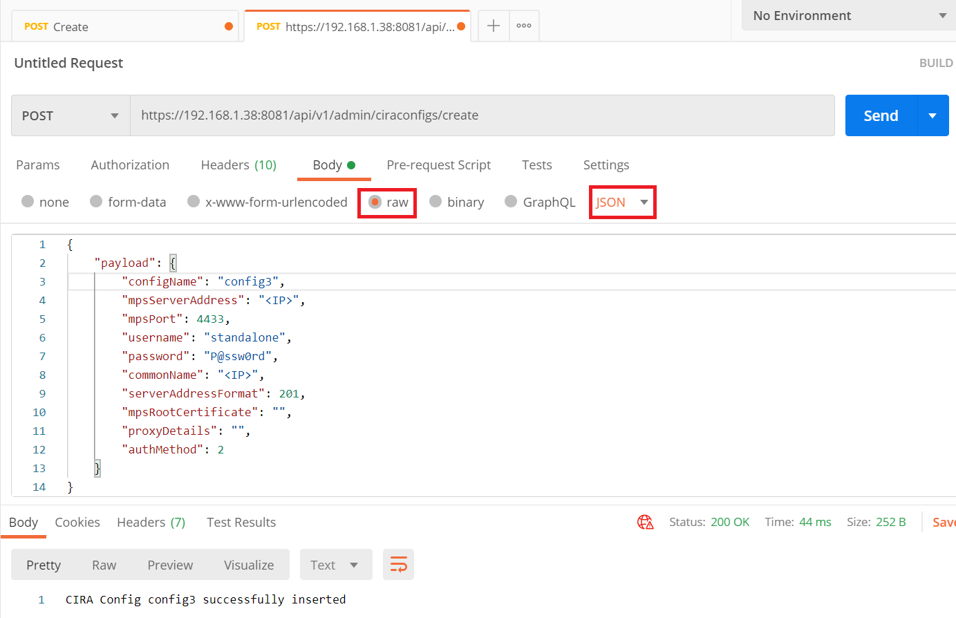 Incorrect/Incomplete REST API Documentation for RPS · Issue #33 · device-management-toolkit/mps ...