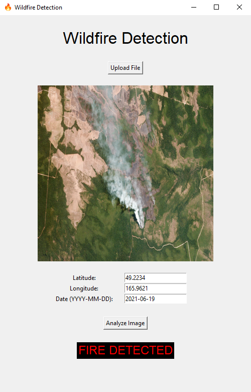 GitHub - gcdatkin/wildfire-detector: A wildfire and wildfire hotspot detection system using ...