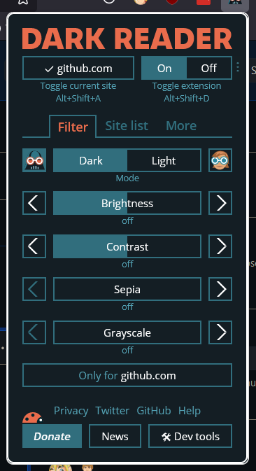 [Feature Request] Dark Reader to sync with system theme settings · Issue #7375 · darkreader ...