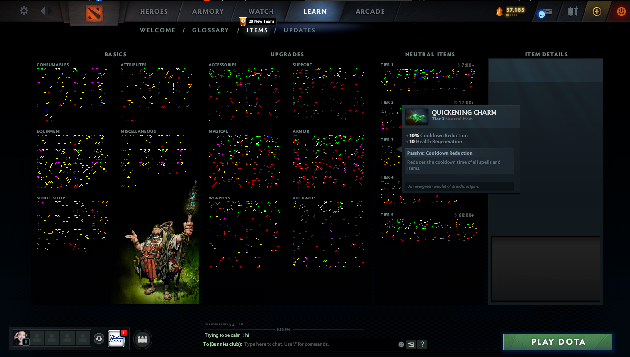 Corrupted Graphics Both In Match And Main Menu · Issue 13096 · Valvesoftwaredota2 Gameplay 