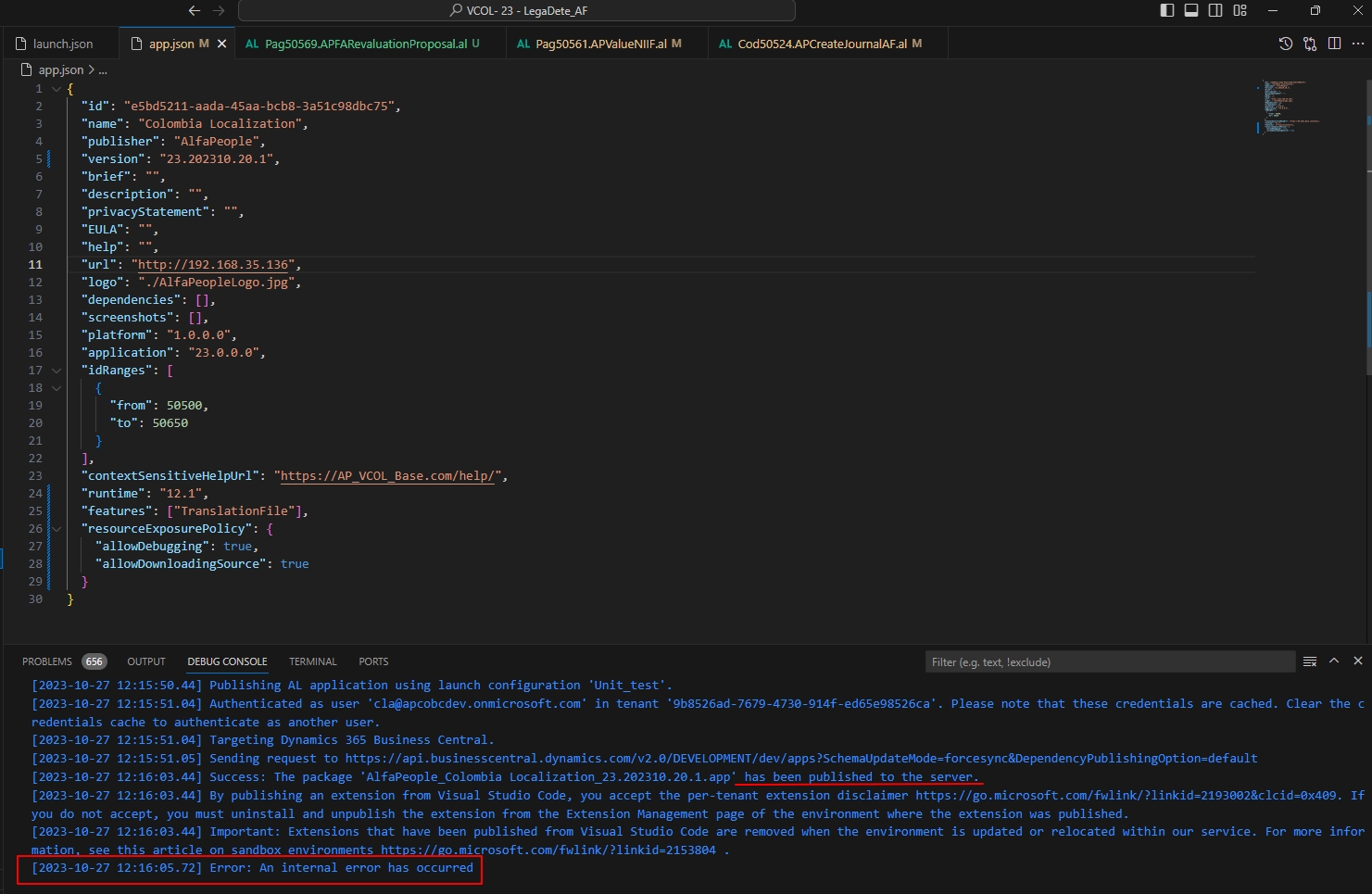 No permite hacer Debug · Issue #196849 · microsoft/vscode · GitHub