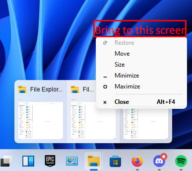 Move window to main screen · Issue #16205 · microsoft/PowerToys · GitHub