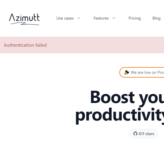 Not able to Sign up/in with GitHub 🧐 · Issue #238 · azimuttapp/azimutt · GitHub