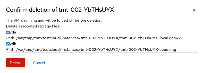 The VM deletion dialog has broken styling · Issue #591 · cockpit-project/cockpit-machines · GitHub