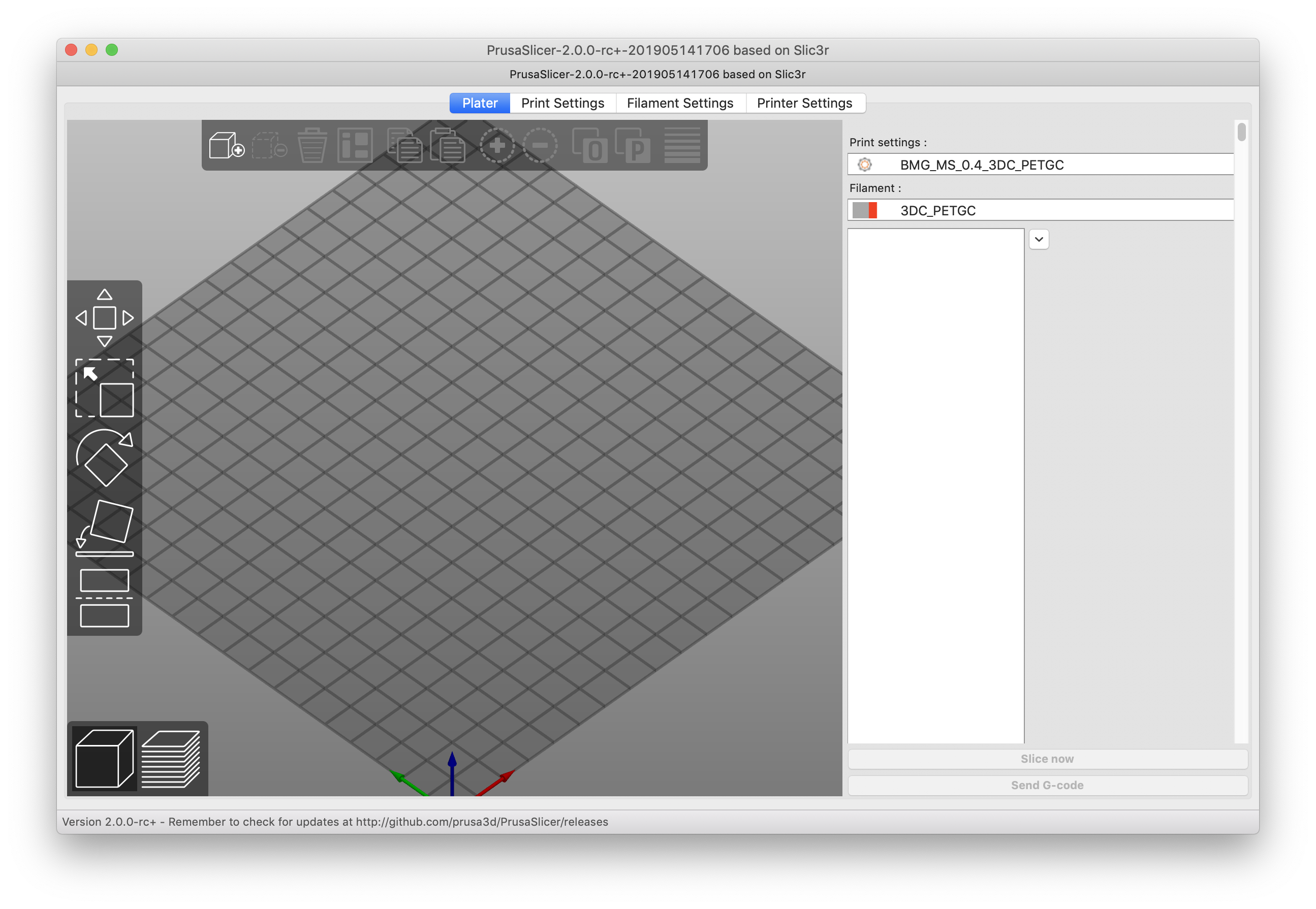 Abnormal filament drop-down box after switching from single to multiple ...