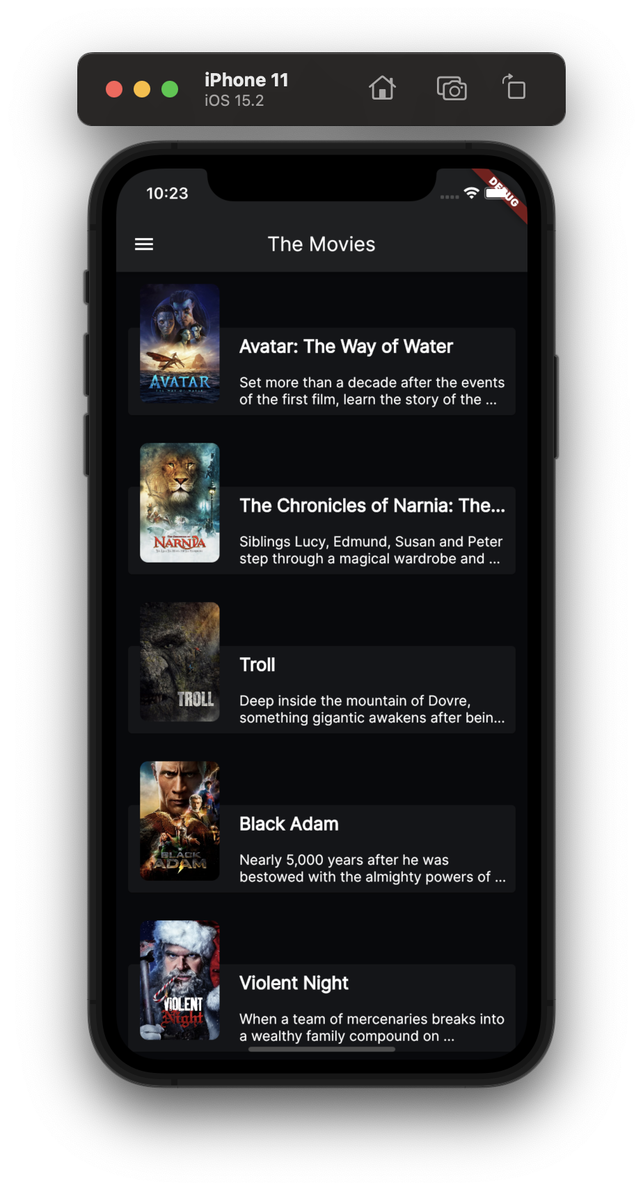GitHub - LittleFireflies/the-movies