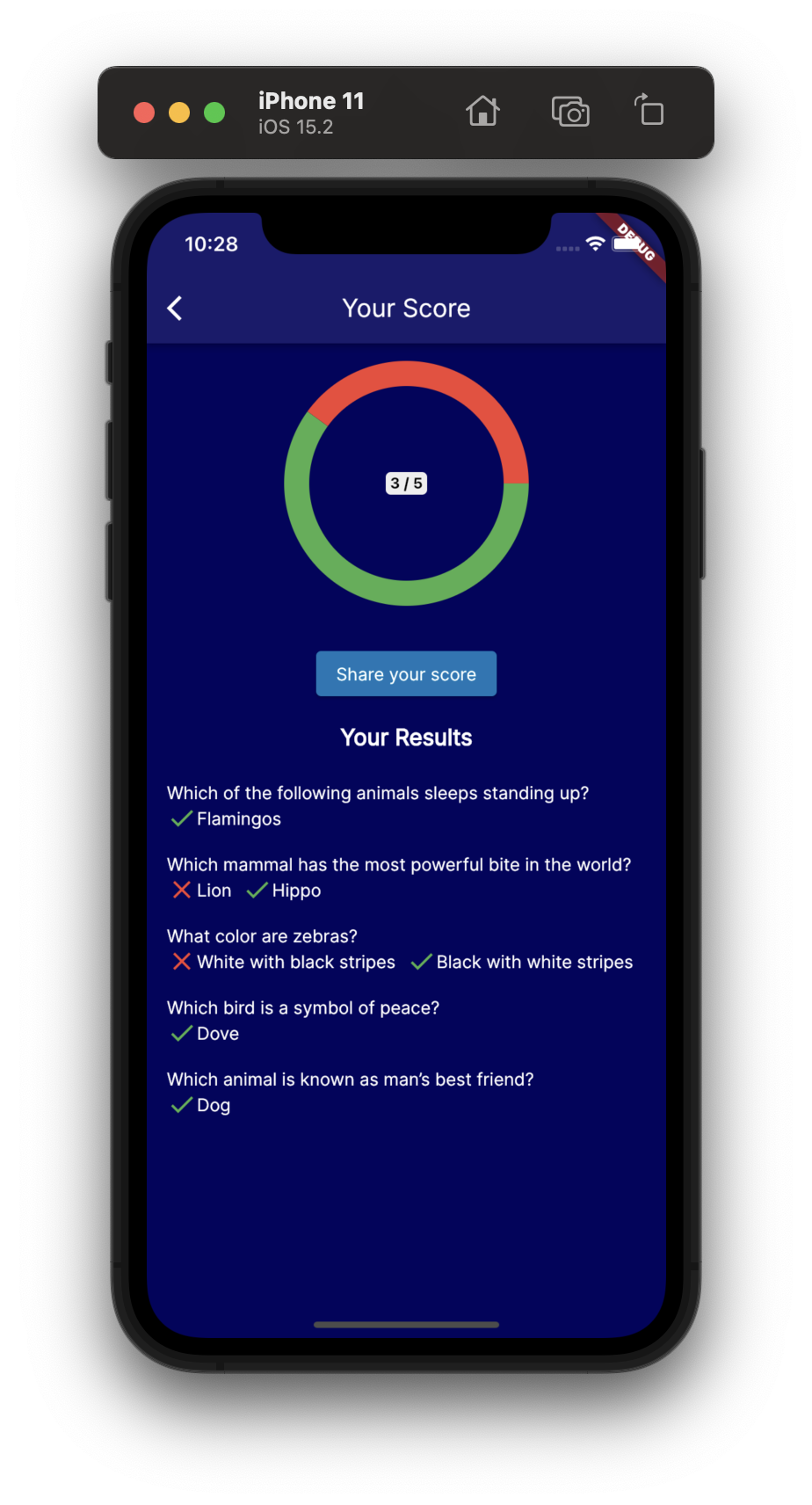 GitHub - LittleFireflies/quizz-app