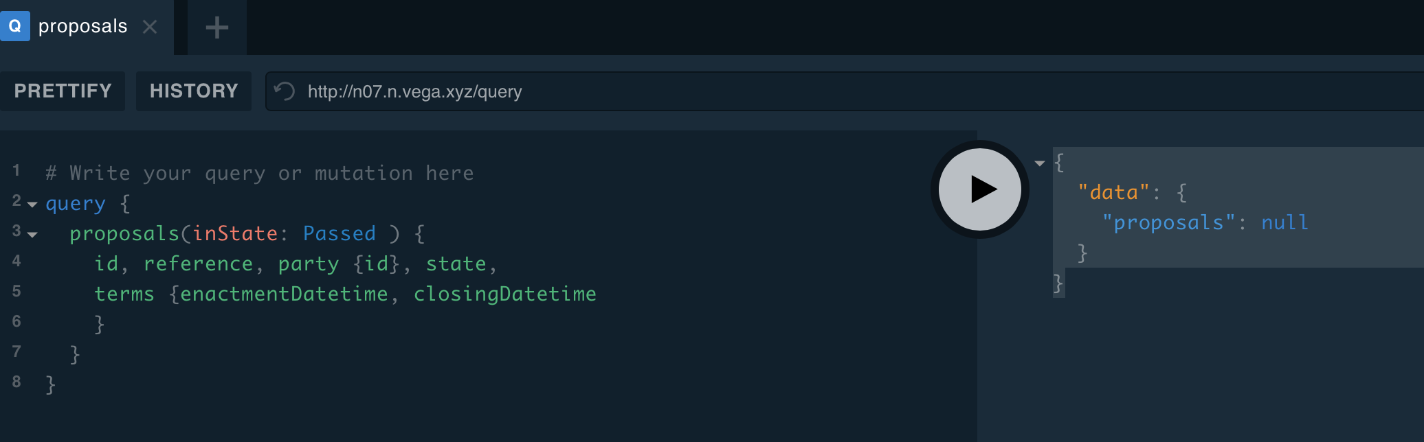 GetProposals (all proposals) missing binding in REST gateway · Issue #2507 · vegaprotocol/vega ...