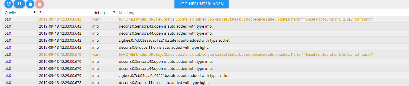 Google Home issues - saving manual changes not possible · Issue #66 · ioBroker/ioBroker.iot · GitHub