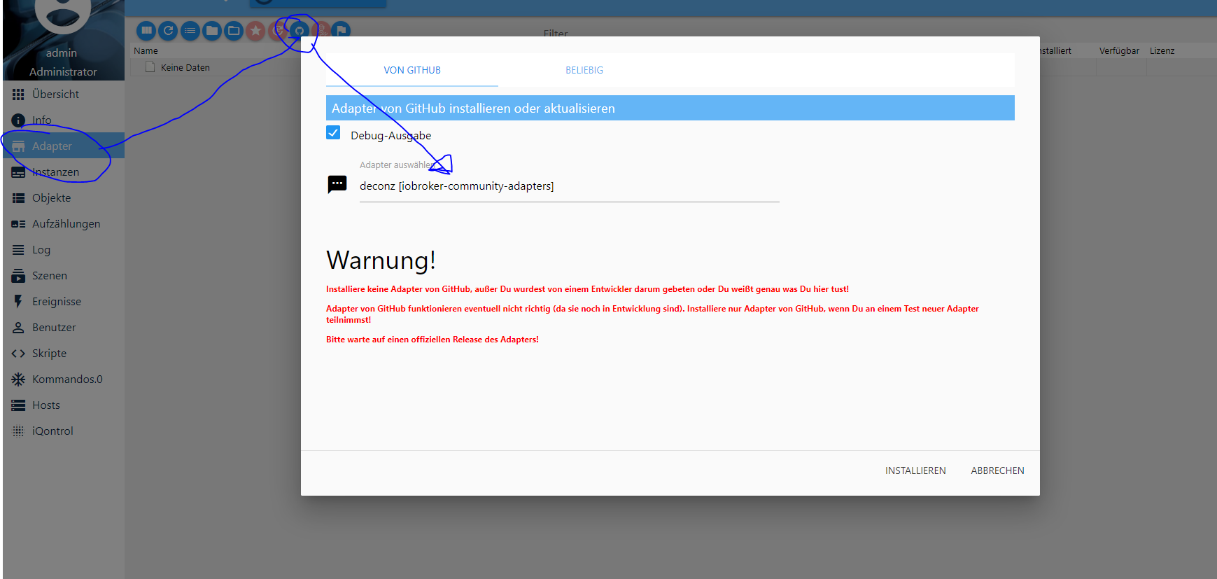 Adapter crash 2.0.5 · Issue #175 · Jey-Cee/ioBroker.deconz · GitHub