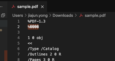 PDF file header isn't ISO32000-1 Compliant · Issue #207 · signintech/gopdf · GitHub