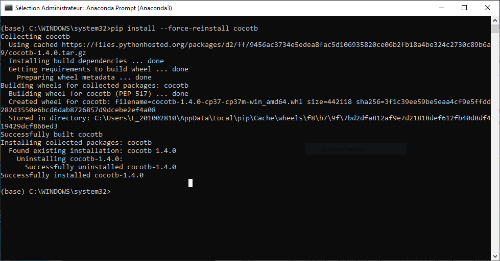 FLI library problem when running cocotb on windows 10 · Issue #2277 · cocotb/cocotb · GitHub