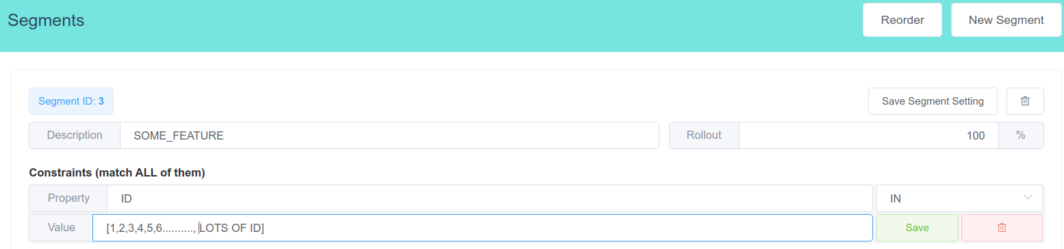 Is Flagr suitable to long list of ID on a constraint list? · Issue #434 · openflagr/flagr · GitHub