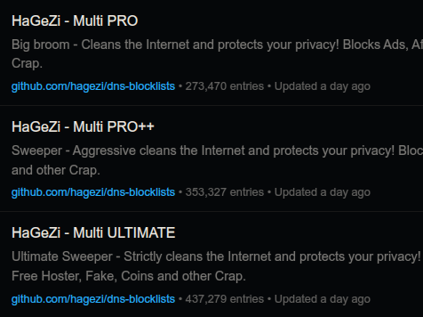 Some blocklists are not updating (...again) · Issue #127 · nextdns/blocklists · GitHub
