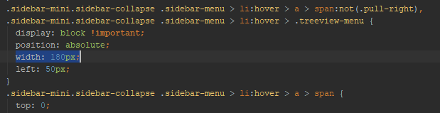 mini sidebar width · Issue #1336 · ColorlibHQ/AdminLTE · GitHub
