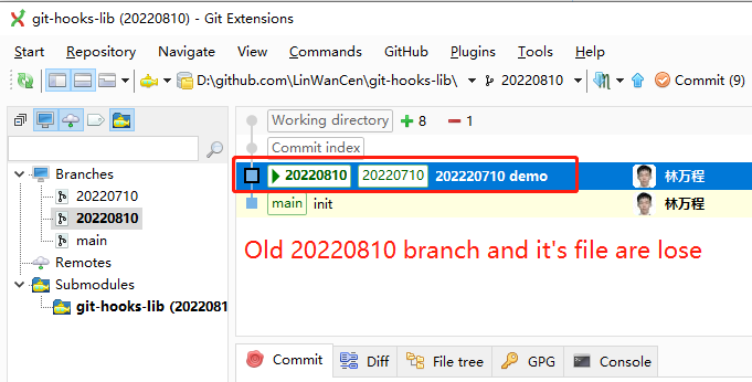Note When Reset To Other Branch Commit · Issue 10174 · Gitextensions Gitextensions · Github