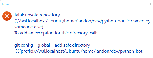 wsl2 fatal error on windows 11 · Issue #10025 · gitextensions/gitextensions · GitHub