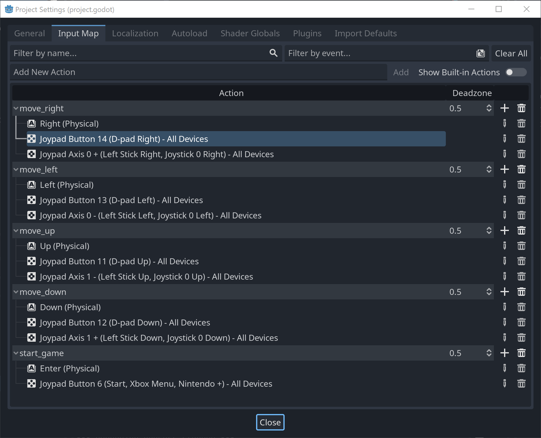 Input Map > PS4 (gen 2) controller > D-pad > erratic behavior · Issue #84130 · godotengine/godot ...