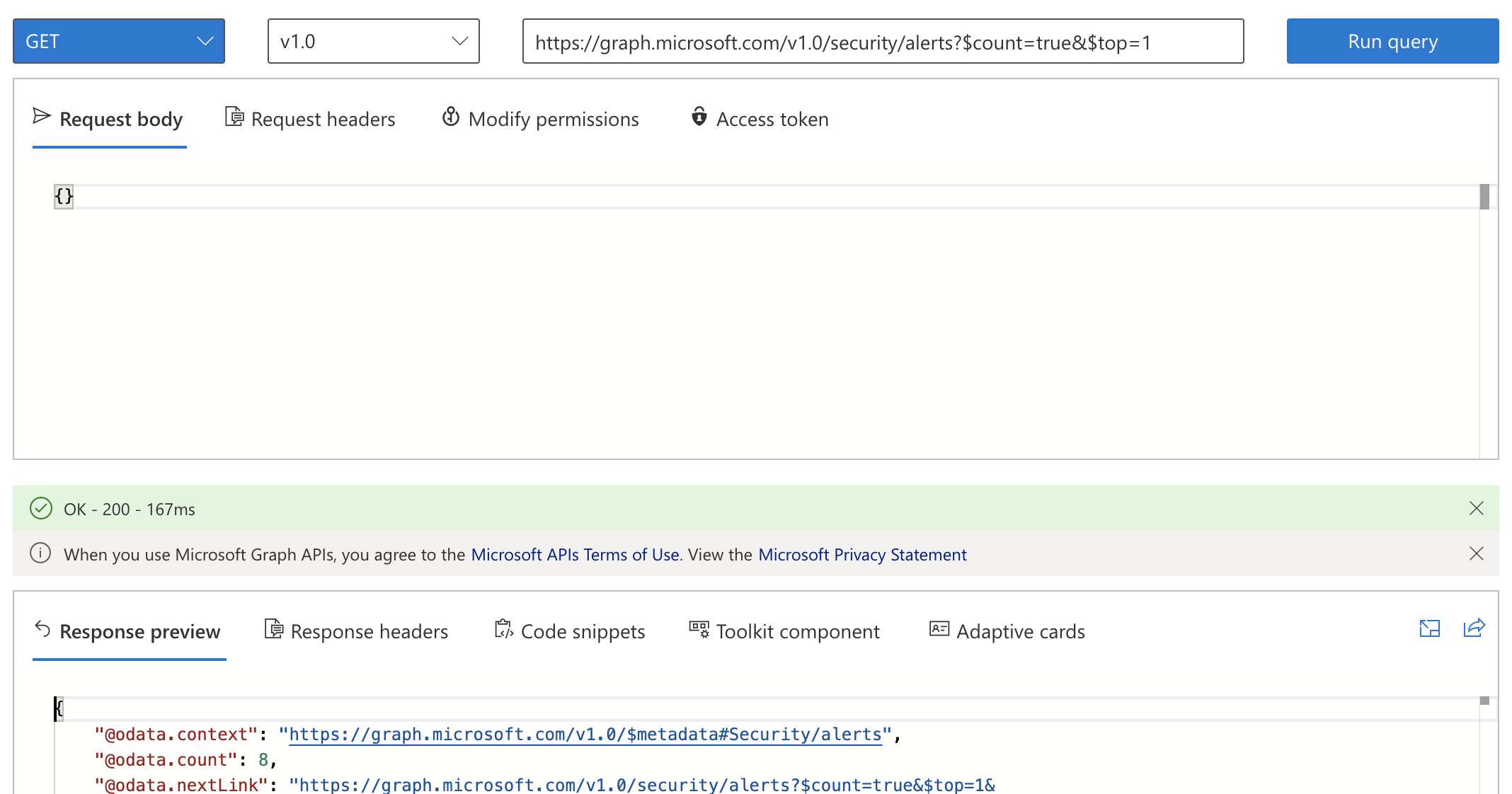 Top In Queryparams Isn T Working · Issue 4365 · Microsoftgraph Microsoft Graph Docs Contrib