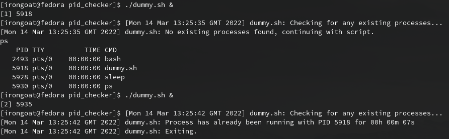 GitHub - 0xIronGoat/pid-checker: Prevent duplicate instances of bash scripts running simultaneously
