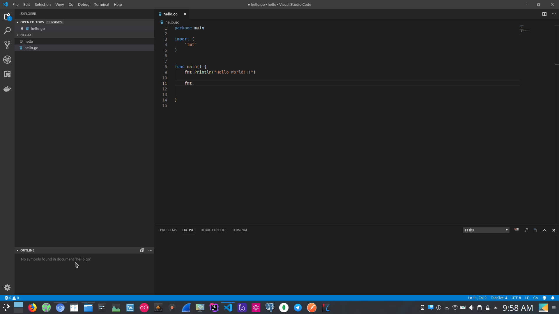 Problems with Go extension. Please help · Issue #2574 · microsoft/vscode-go · GitHub