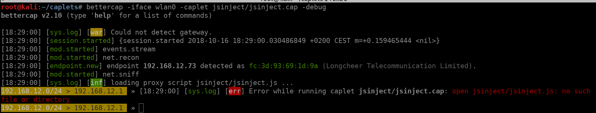 doubt about caplets · Issue #31 · bettercap/caplets · GitHub