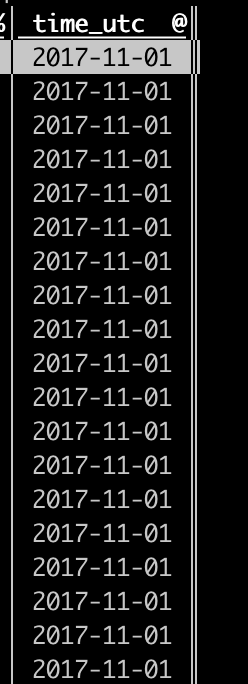 How do I show both date *and* time in a date column type · Issue #1572 · saulpw/visidata · GitHub