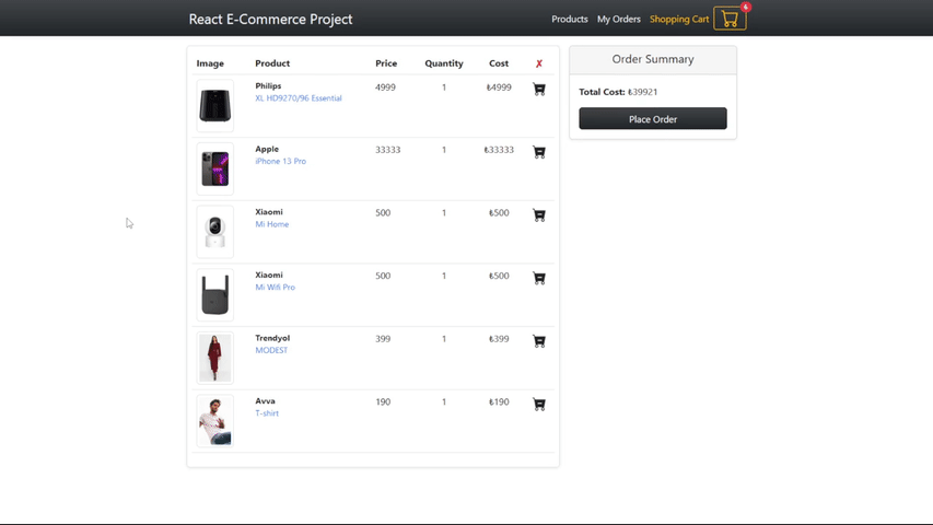 GitHub - ilkerdurmaz/react-ecommerce-admin