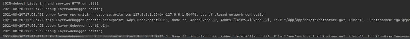 Error Layerrpc Writing Responsewrite Tcp Use Of Closed Network Connection · Issue 2668 4378