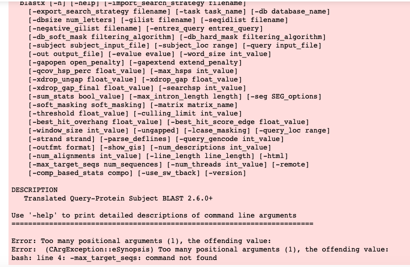 blast in jupyter: invalid syntax? · Issue #461 · RobertsLab/resources · GitHub