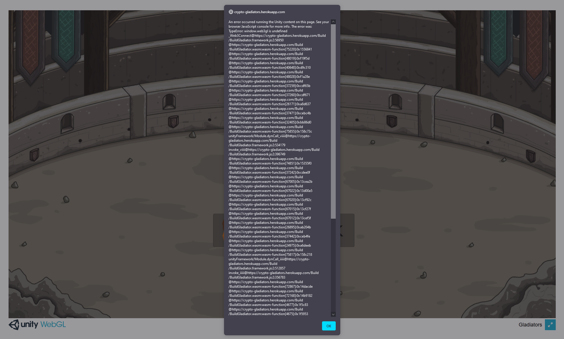 TypeError: window.web3gl is undefined -> Only when trying to run from deployed app · Issue #63 ...