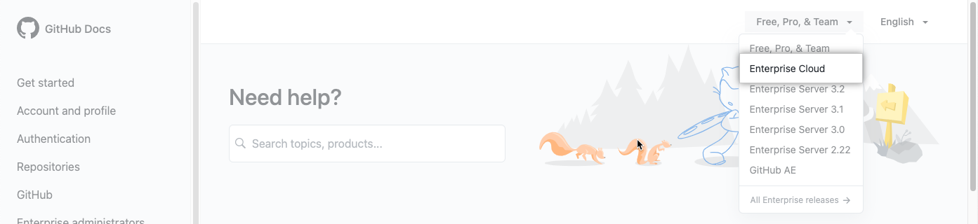Github Enterprise Cloud Version For Github Docs Github Changelog