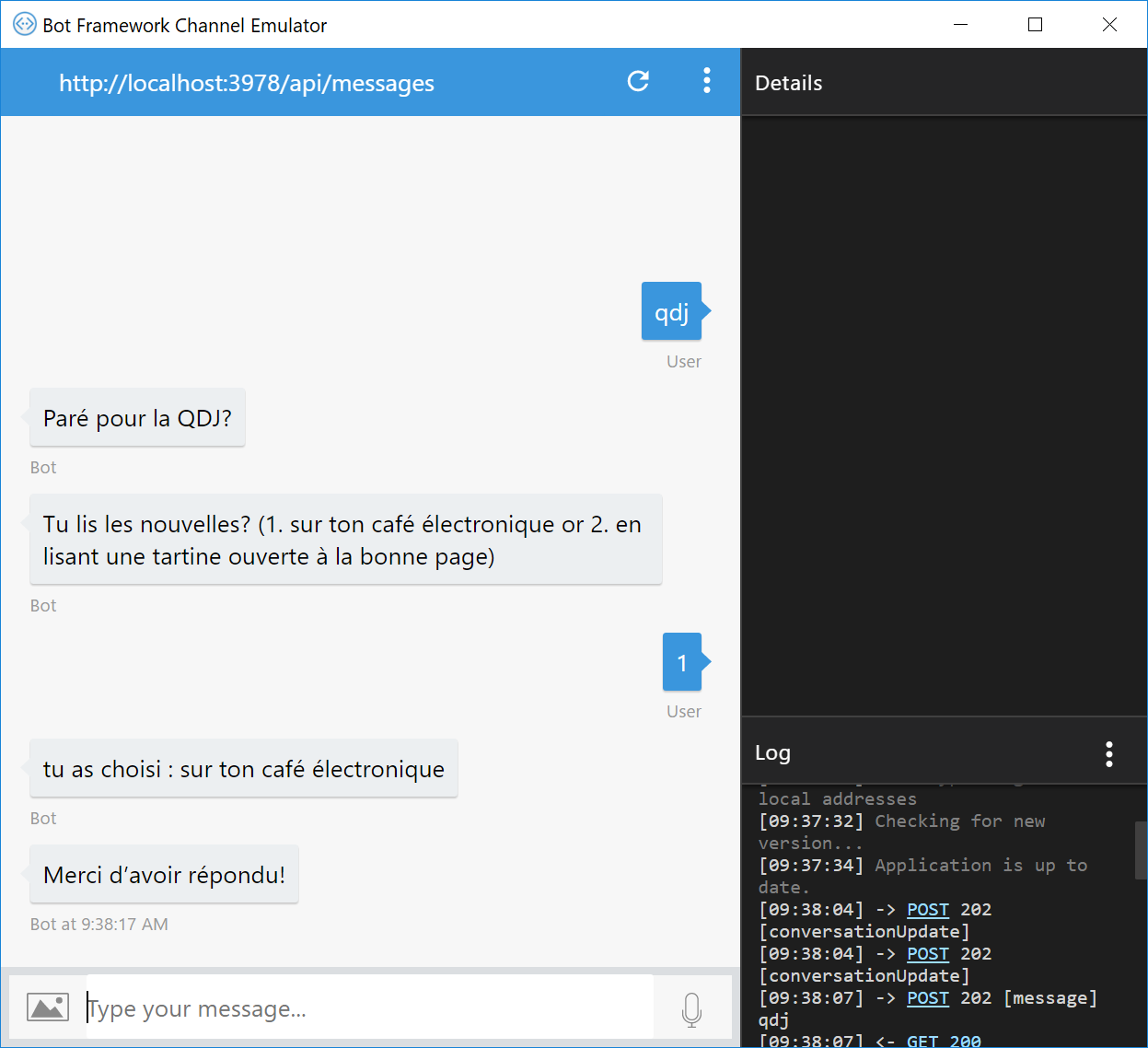 [Question] Bot is not waiting for Prompts.choice input? · Issue #3387 · microsoft/botframework ...