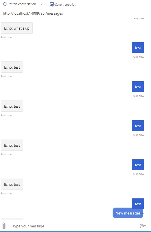 Chat log scroll bar doesn't render for bots connected via endpoint · Issue #1327 · microsoft ...