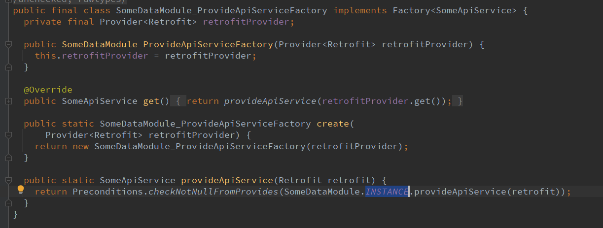 Dagger linter warning about using @JvmStatic annotation · Issue #3095 · google/dagger · GitHub