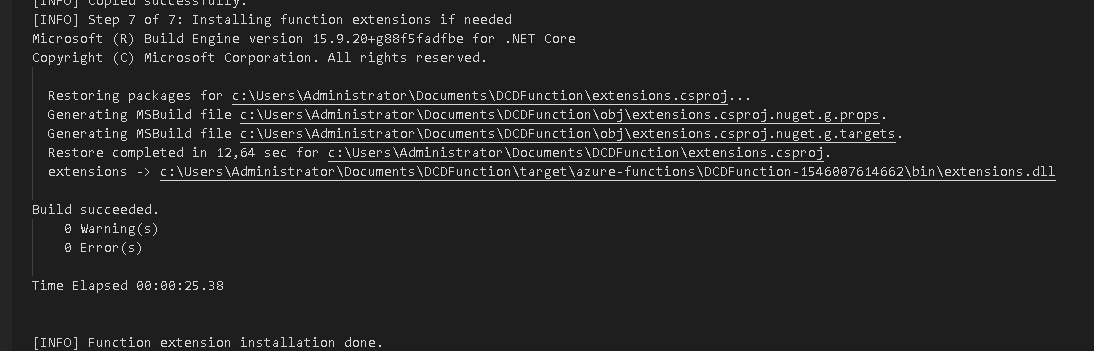 Maven Task Fails And Does Not Detect Azure Functions Core Tools · Issue 