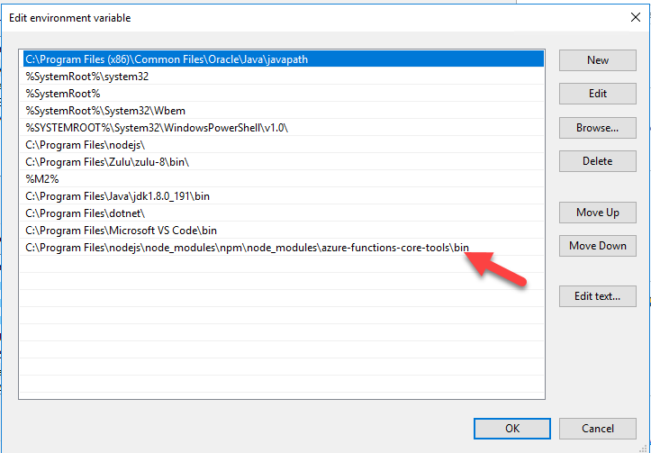 Maven task fails and does not detect Azure Functions Core Tools · Issue #9250 · microsoft/azure ...