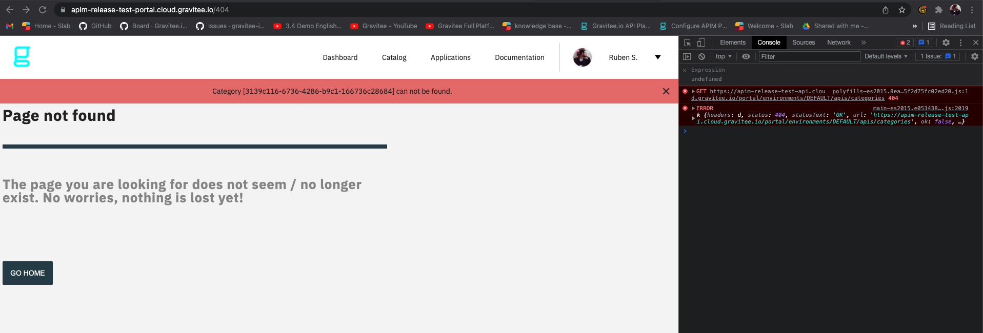 Portal - Categories link goes to 404 · Issue #6904 · gravitee-io/issues · GitHub