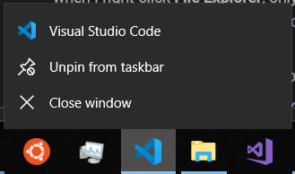 Recently opened list not showing in taskbar · Issue #106140 · microsoft ...