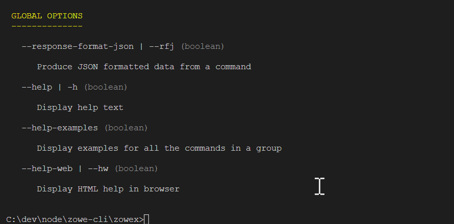 Allow Daemon Colorize Setting · Issue #1379 · zowe/zowe-cli · GitHub