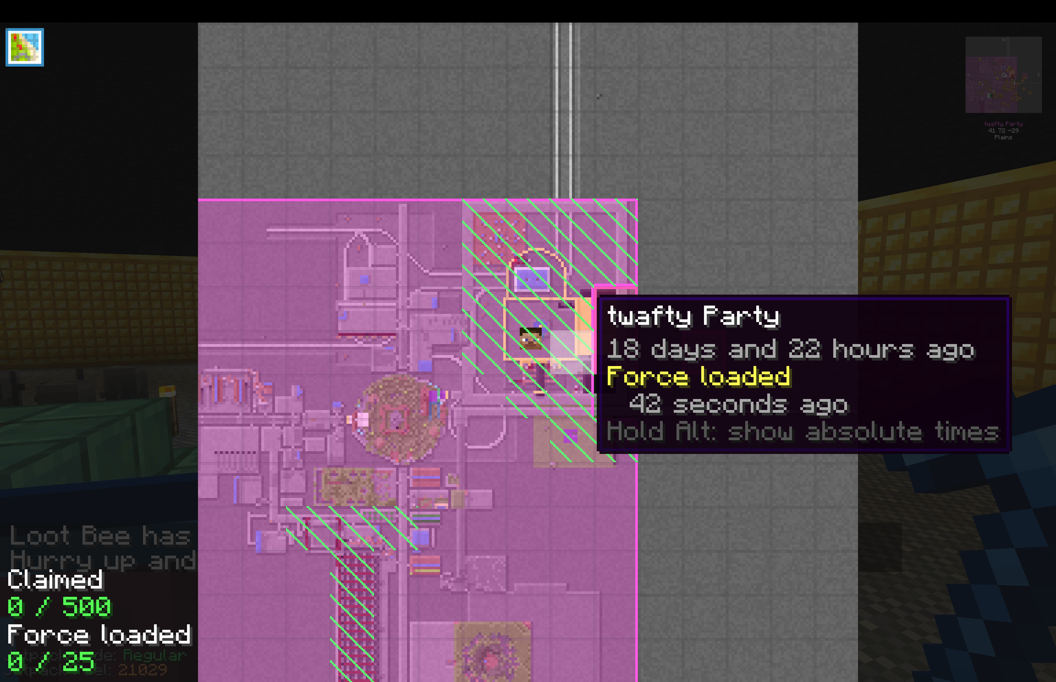 Quest book randomly reset. Can't left click on blocks in my claimed ...