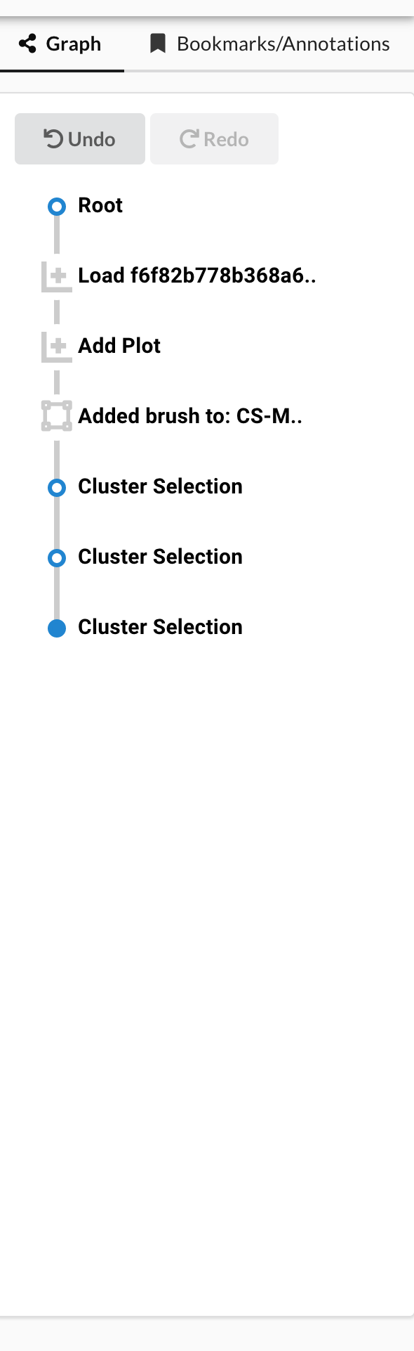Some nodes in TrrackVis show blue border · Issue #29 · visdesignlab/reusing-intent · GitHub