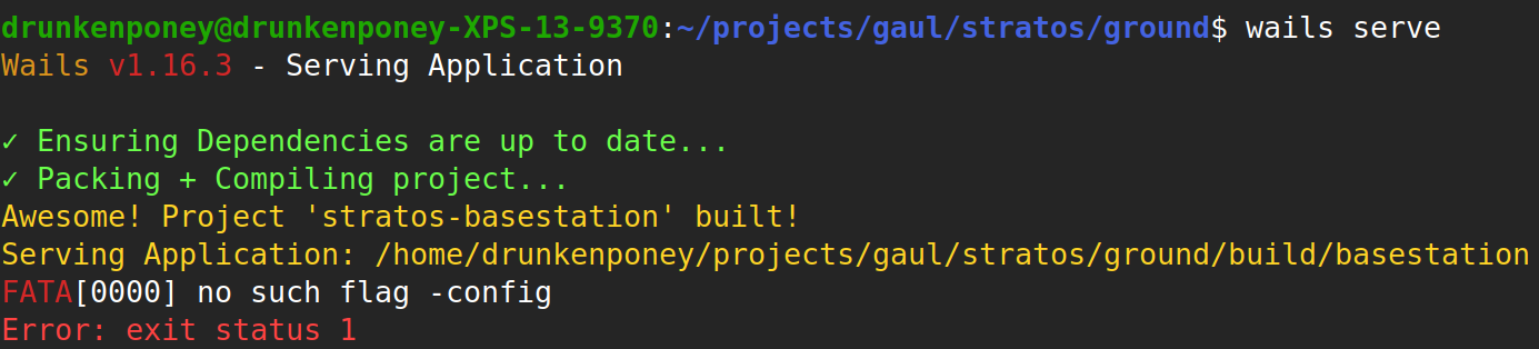 Command line arguments · Issue #710 · wailsapp/wails · GitHub