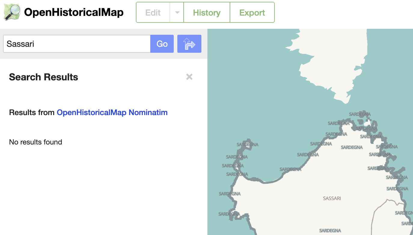 Nominatim doesn't seem to be working properly · Issue #192 · OpenHistoricalMap/issues · GitHub