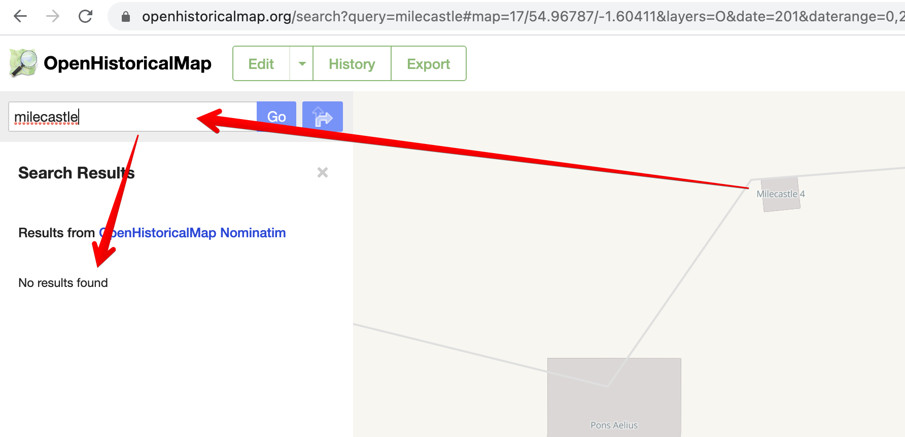 Nominatim doesn't seem to be working properly · Issue #192 · OpenHistoricalMap/issues · GitHub