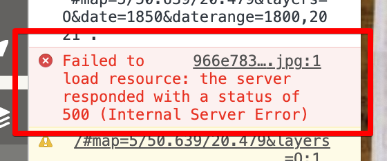 profile image request [I think] is returning a 500 server error · Issue ...