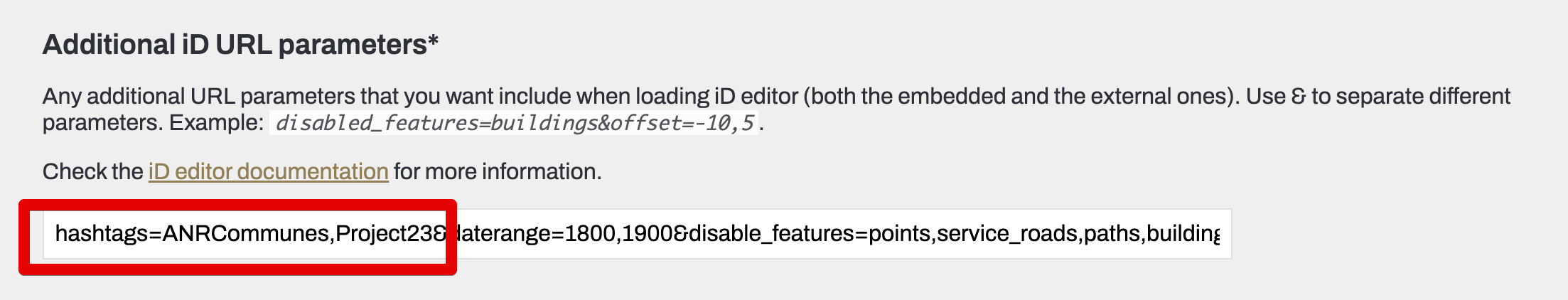 Enable filtering by tag while editing in iD · Issue #512 ...