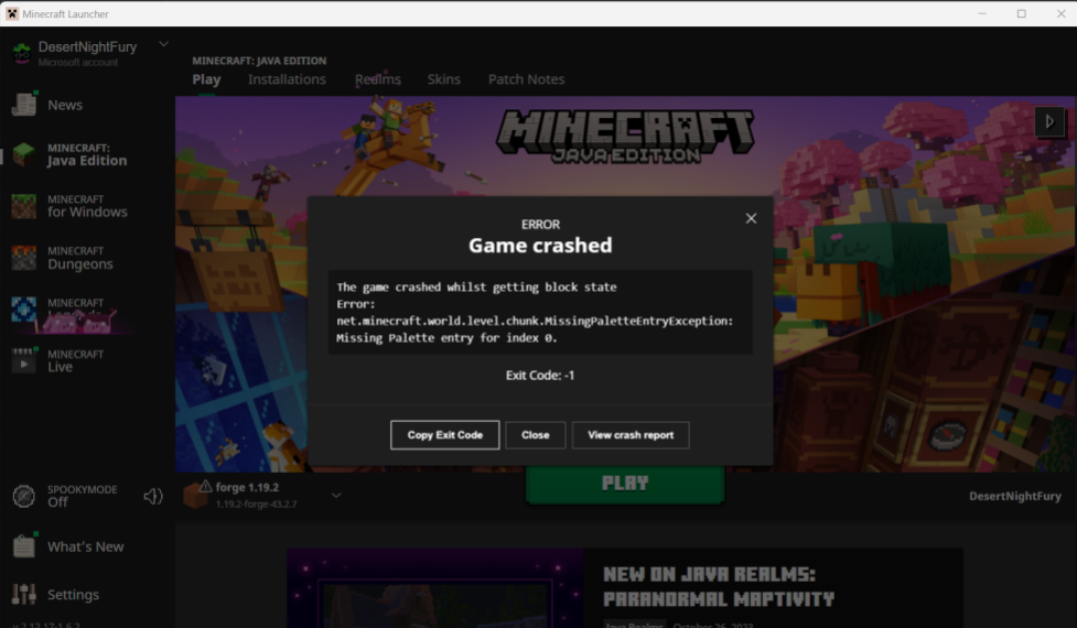 Game Crashing on Save and Quit · Issue #5696 · Creators-of-Create/Create · GitHub