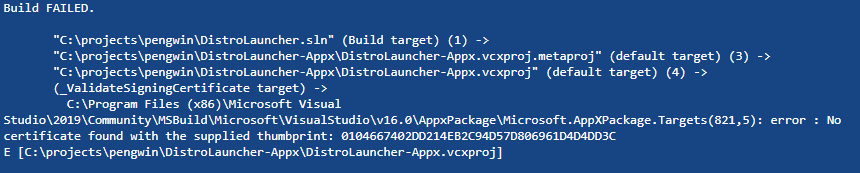 Certificate error when building · Issue #525 · WhitewaterFoundry ...