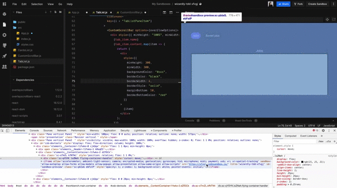 Bug in mobile version, height of scrollbar block is not recalculating · Issue #232 · KingSora ...